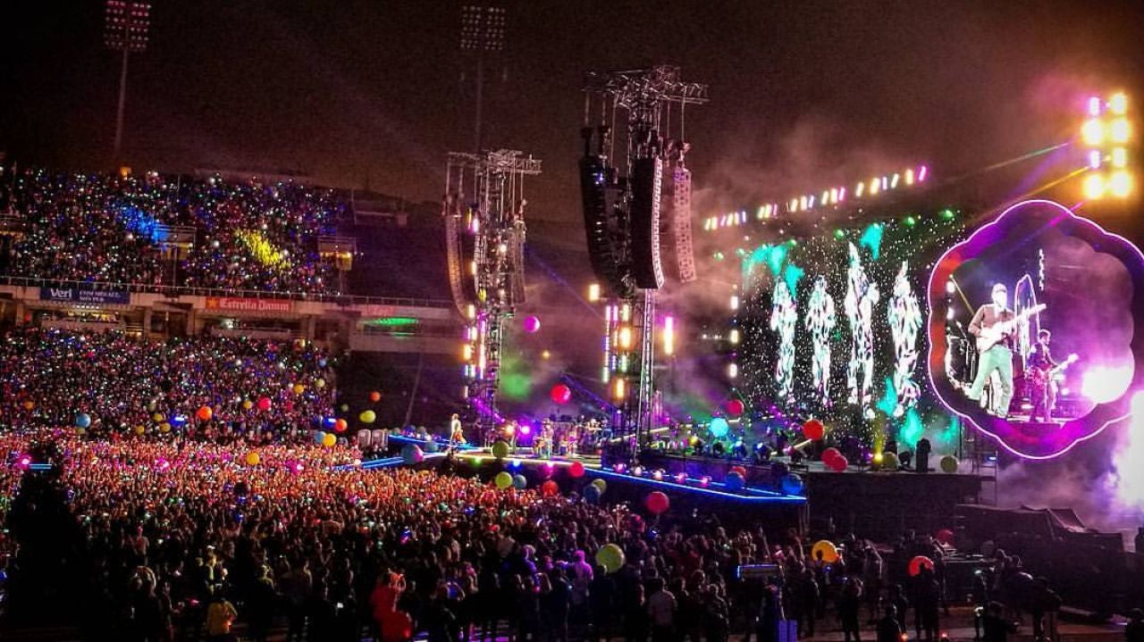 Coldplay conquista Barcelona con su explosión de color y buen rollo ...