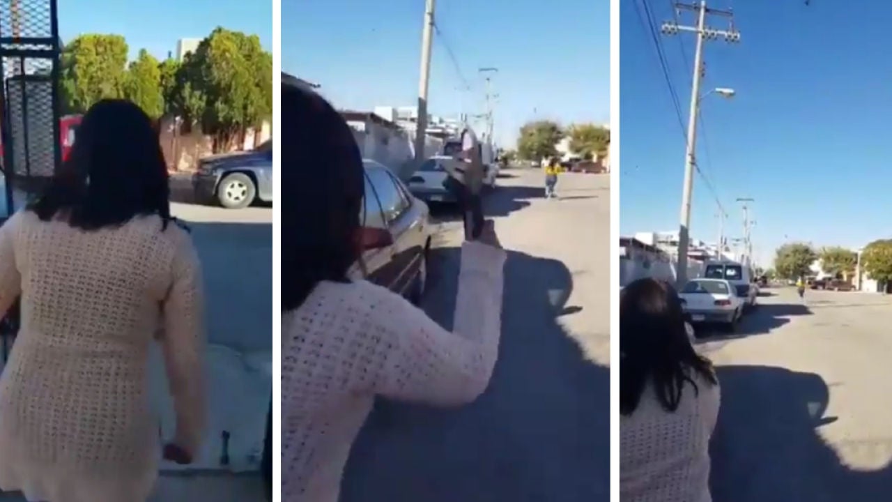 Podrás correr, pero nunca podrás escapar del chancletazo de una madre ...