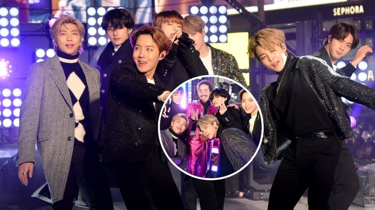 BTS y Post Malone hacen soñar al ARMY con su complicidad tras su ...