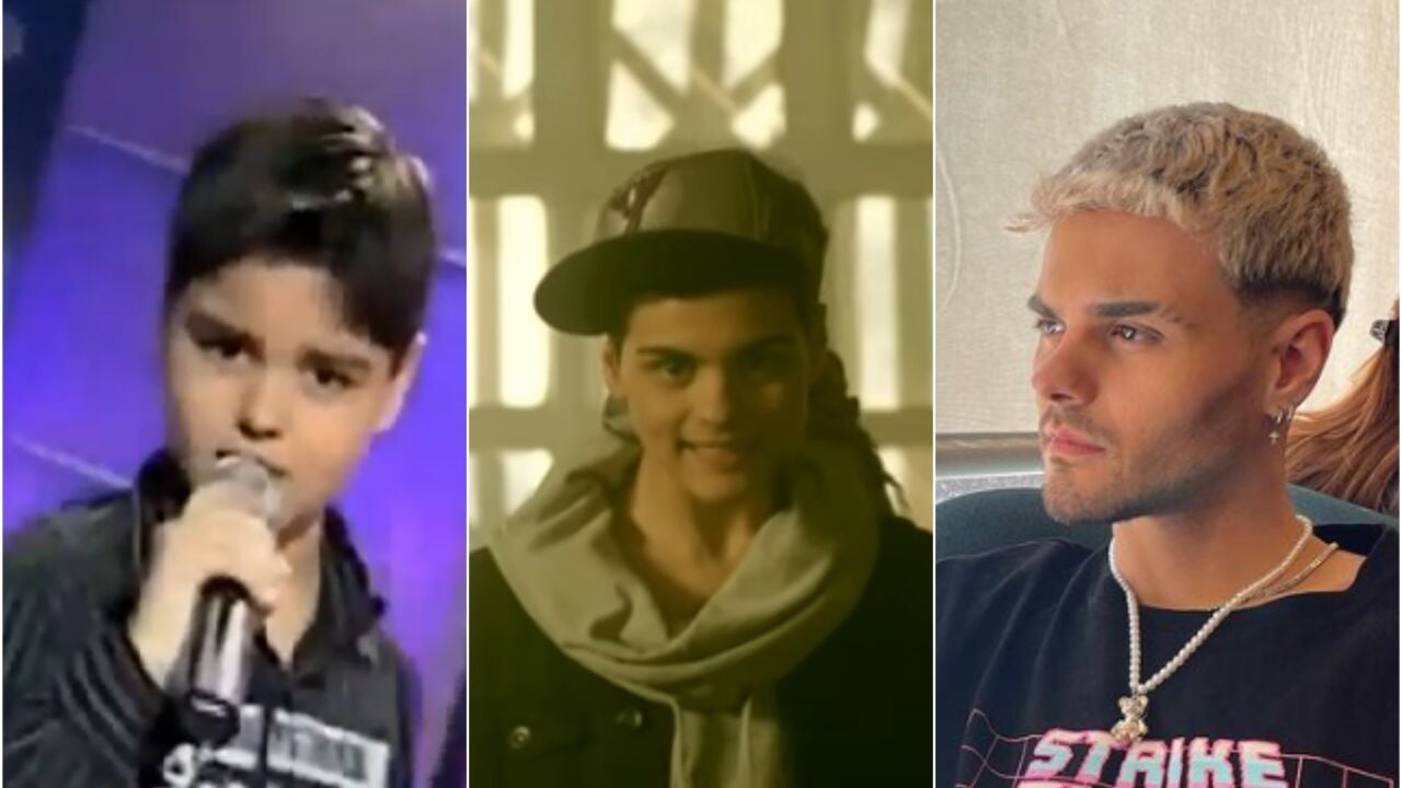 El impresionante cambio físico de Abraham Mateo a lo largo de los años ...