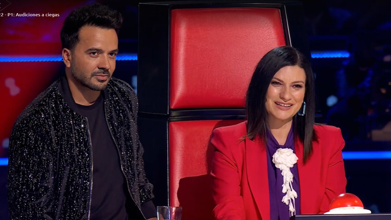 Luis Fonsi cuenta en 'La Voz' cómo se conocieron él y Laura Pausini ...