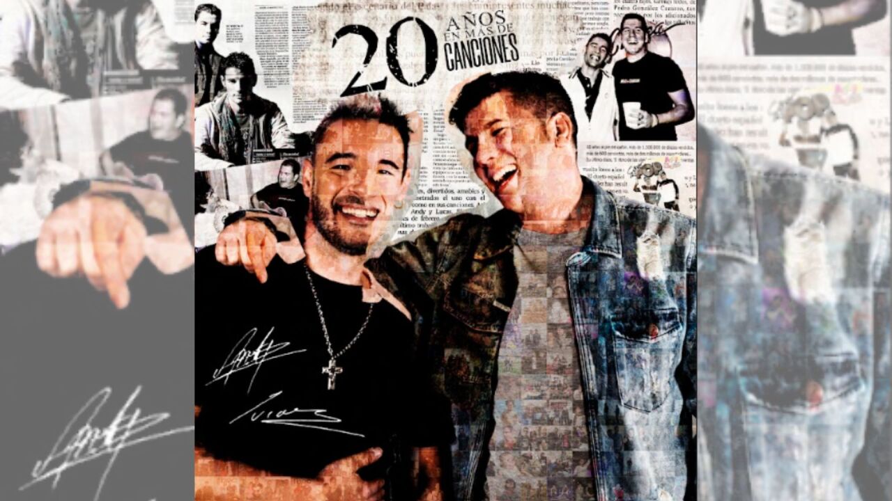 Todos los artistas que colaboran con Andy y Lucas en su álbum "20 años ...
