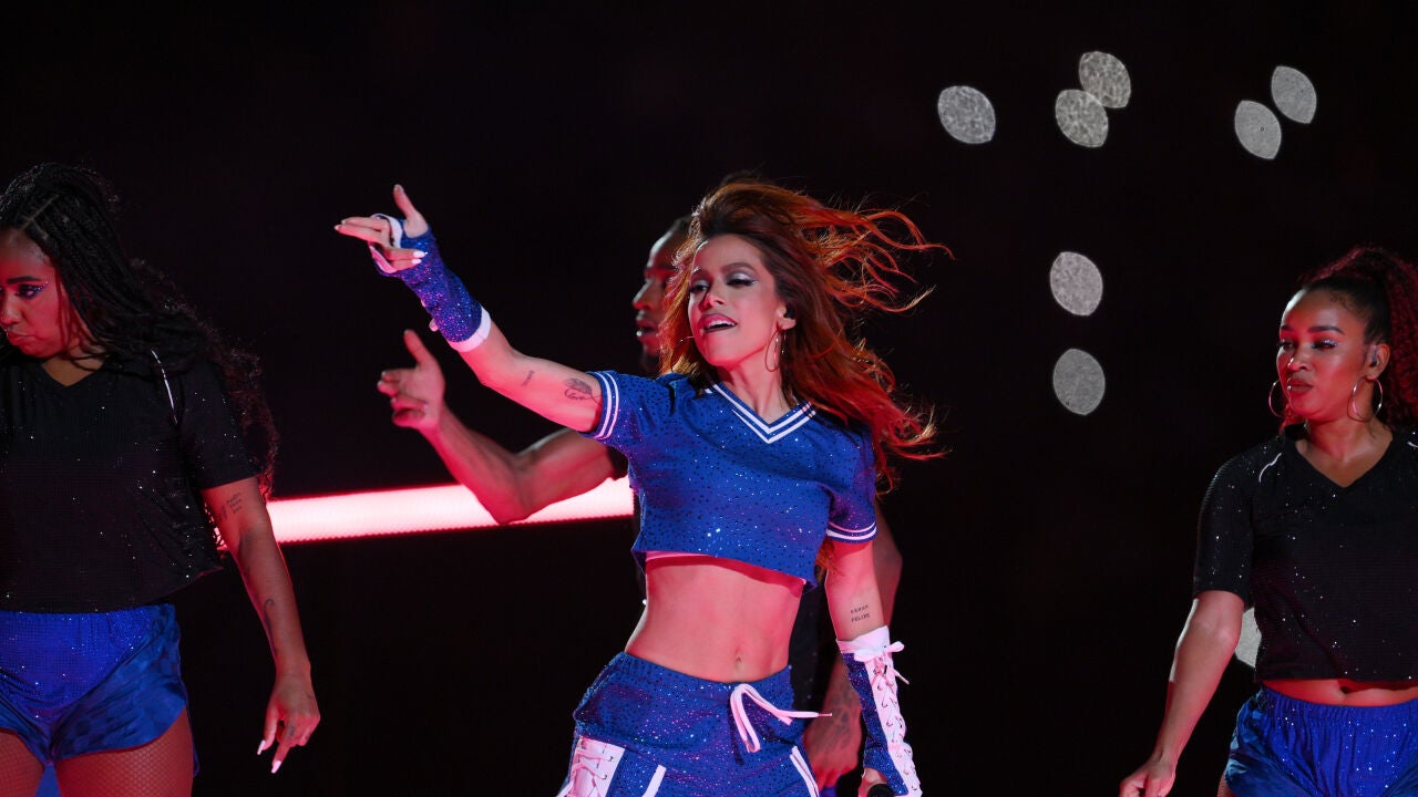 Anitta arrasa con su actuación en la Final de la UEFA Champions League ...