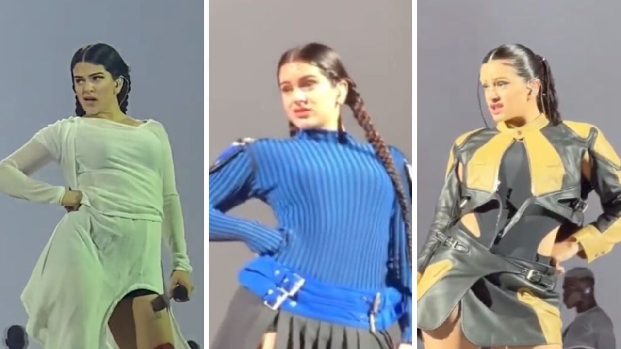 Rosalía explica cómo surgió el gesto de su cara que se ha convertido en ...