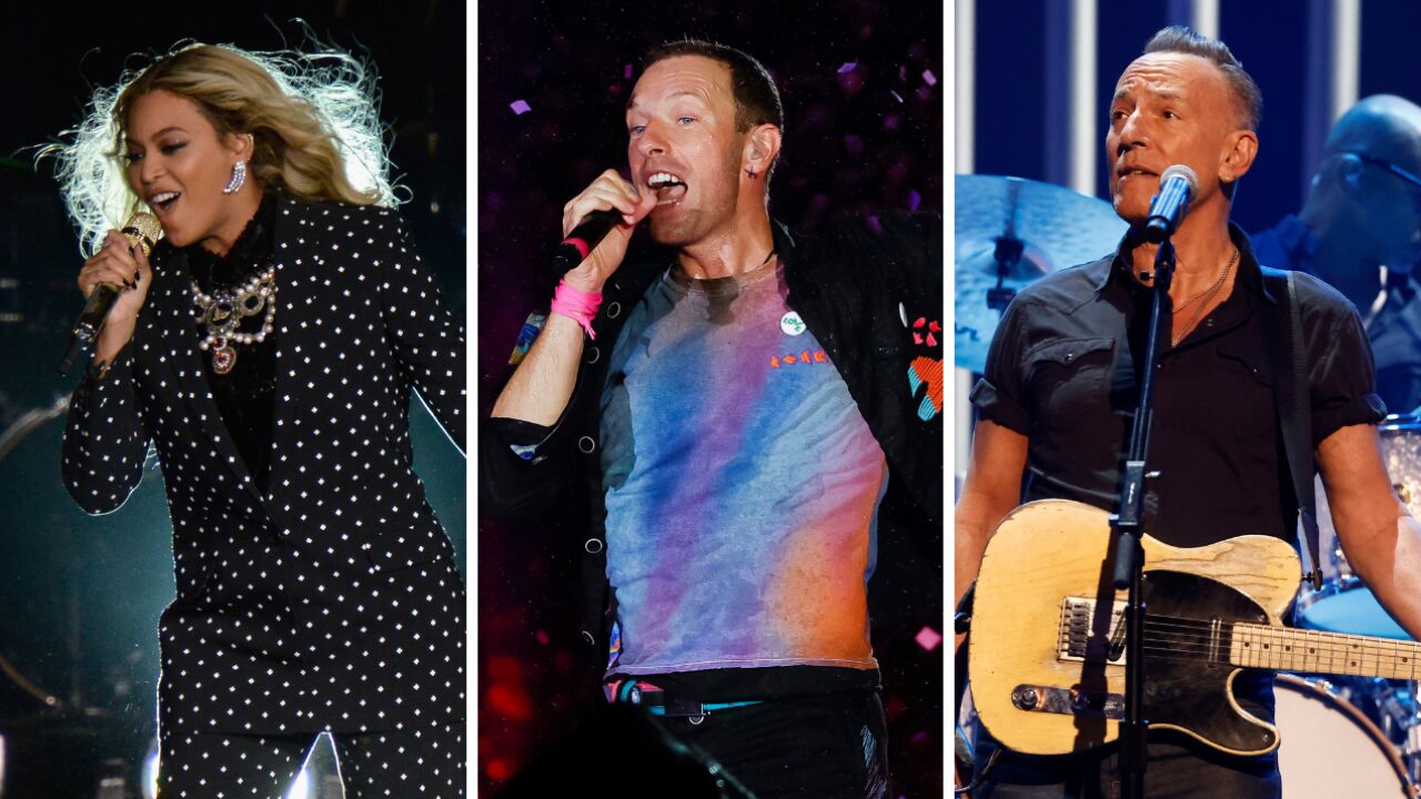 Beyoncé, Coldplay, Bruce Springsteen... Las canciones que dedicaron los ...