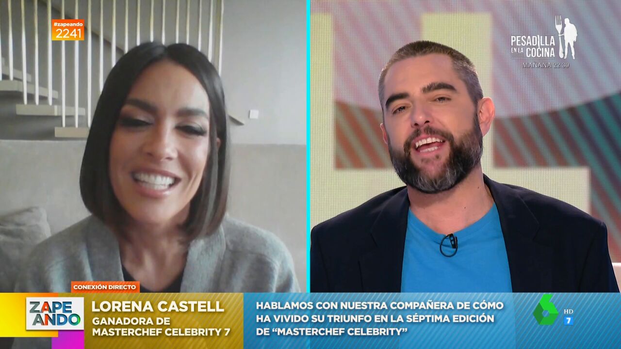 Lorena Castell revela en 'Zapeando' la historia de su menú de la final ...